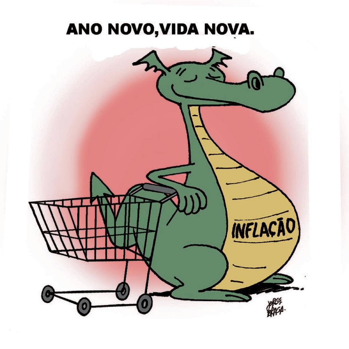 Charge do Jorge Braga | O Popular
